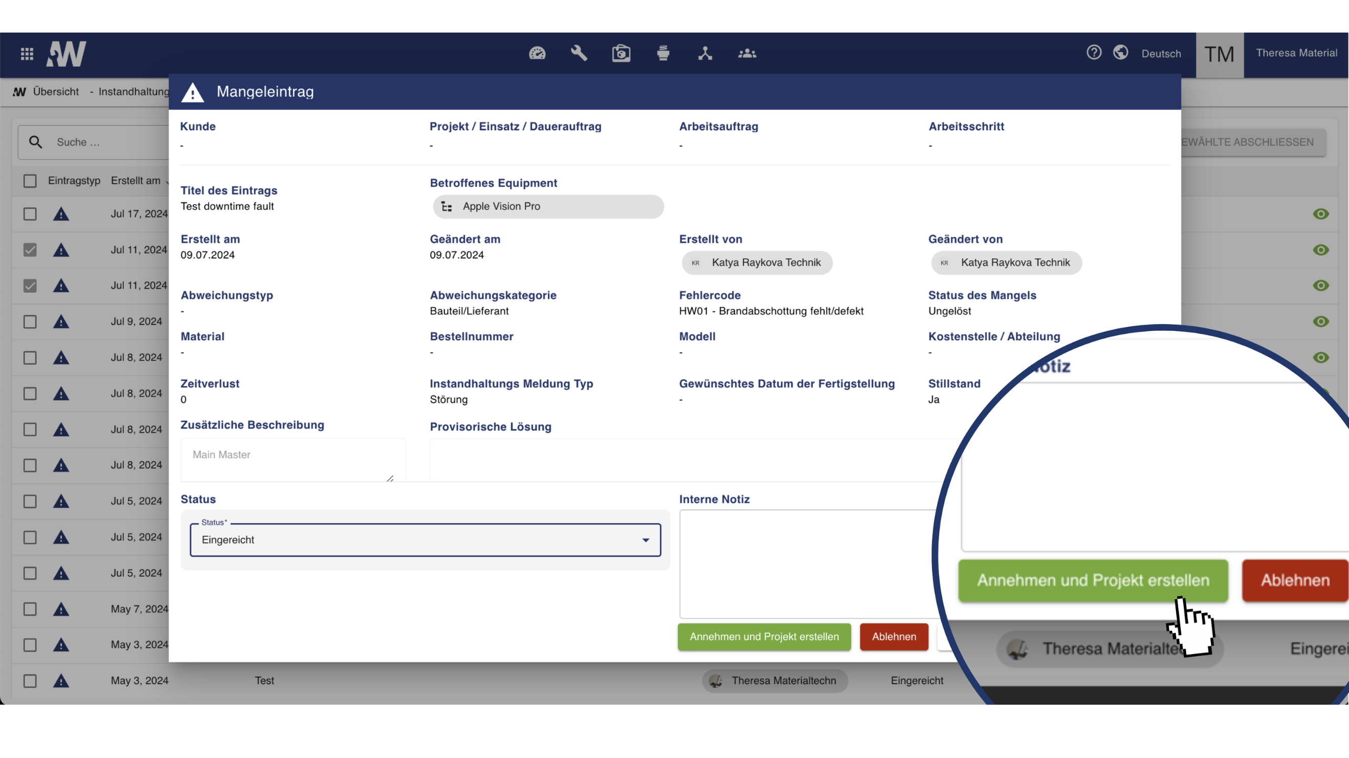 Material Management und mehr - Top 5 neue Features der Workheld Plattform